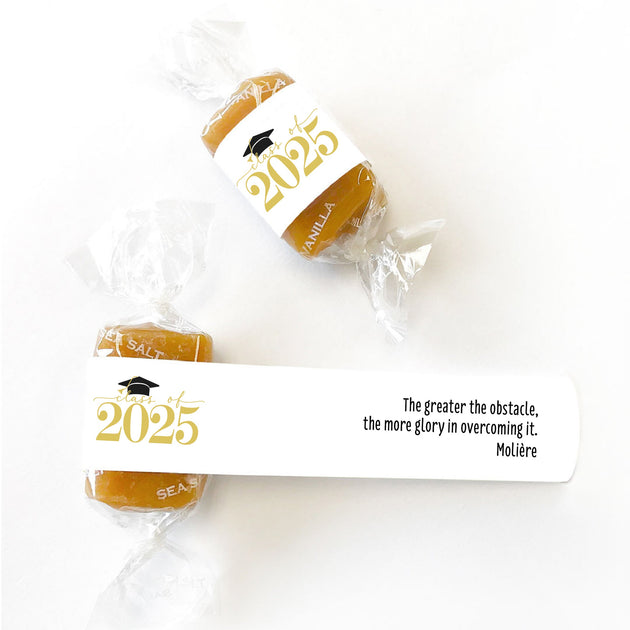 Thoughtful Graduation Gifts - yummy caramel wrapped in positive quotes ...
