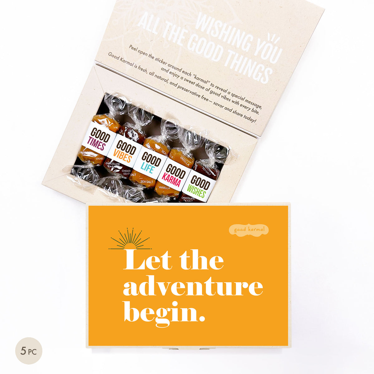 Caramel gifts for new adventures, new house, new job, new baby, and ...