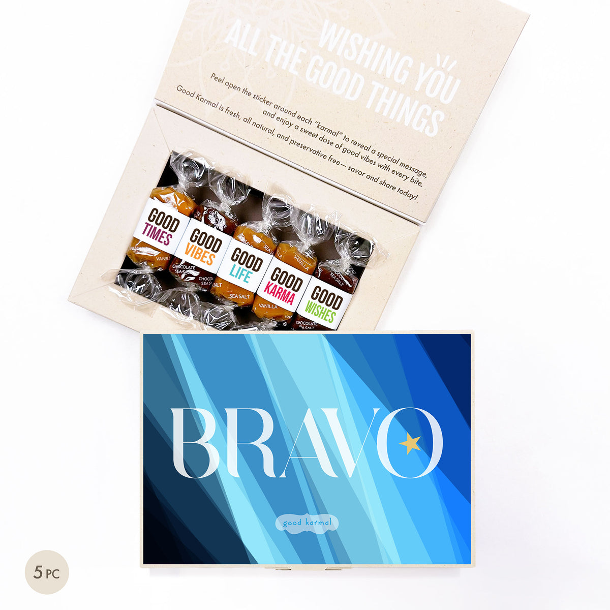 Say Bravo and Congratulations with sweet caramel gifts for everyone ...