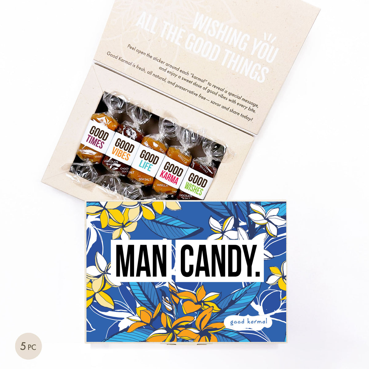 Man Candy - Delicious humorous caramel gift box just for him – Good Karmal